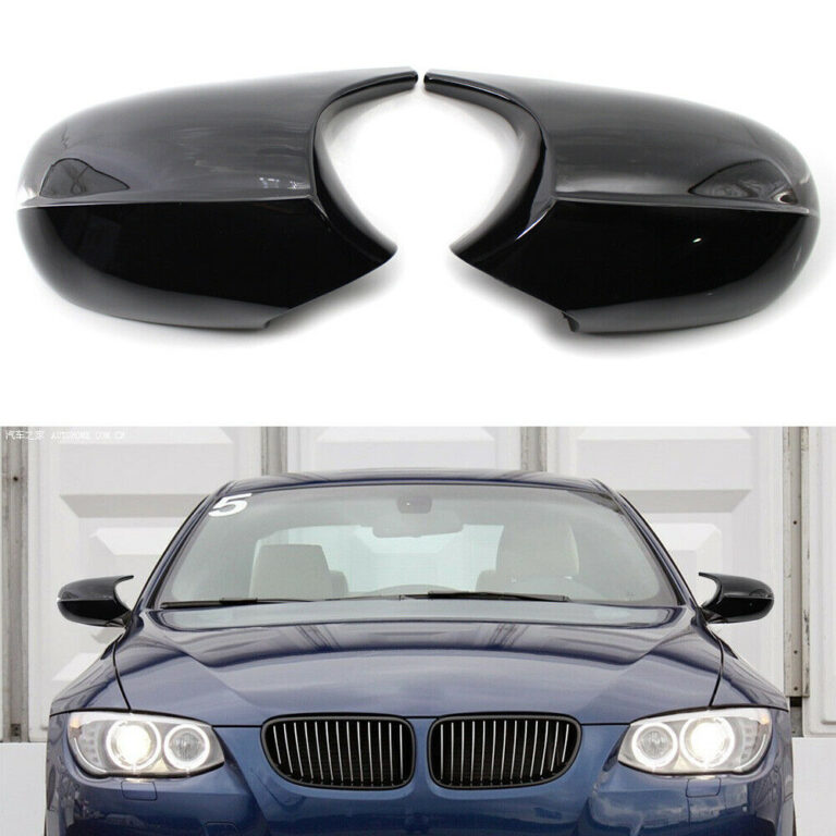 BMW E81/E82/E87/E88/E90/E91/E92/E93 M-Spiegelkappen Glanz Schwarz – DMV Autoglas & Teile KG